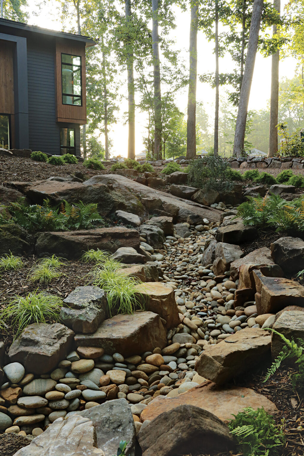 5 Inspiring Naturalistic Dry Creek-Bed Designs - Fine Gardening