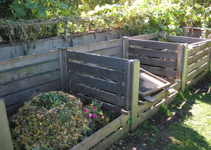 Setting Up a Three-Bin Compost System - Fine Gardening