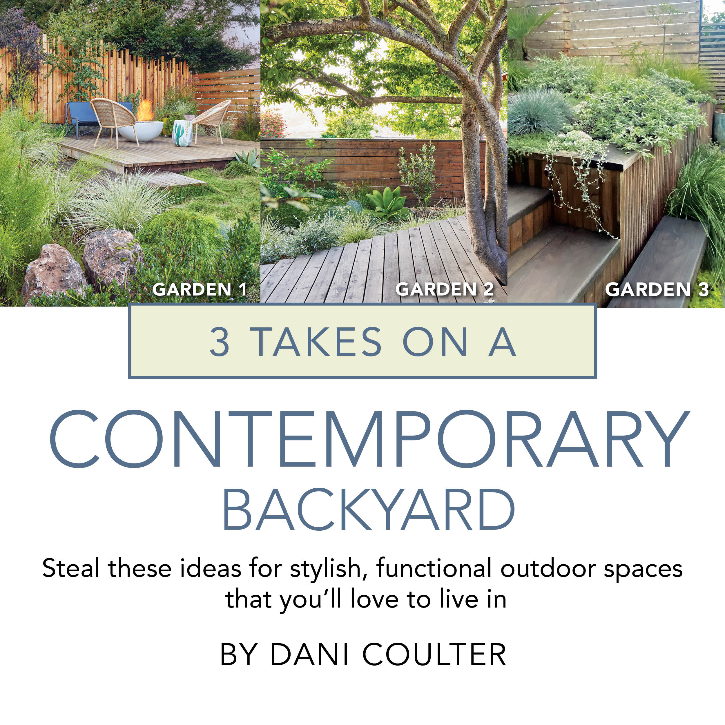 3 Takes on a Contemporary Backyard - Fine Gardening