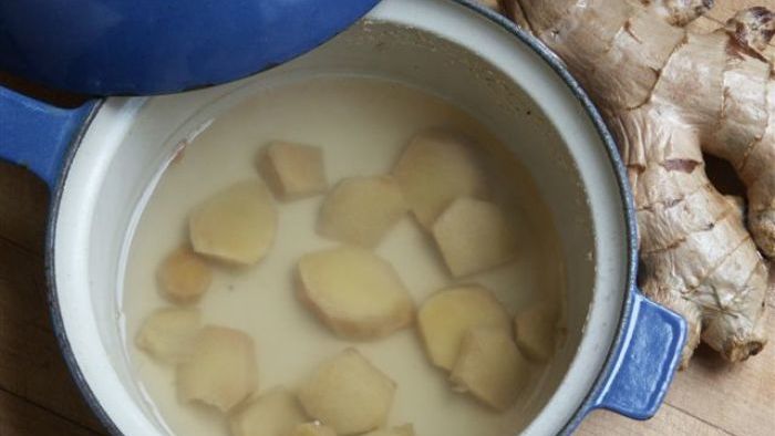 How To Boil Ginger Root
